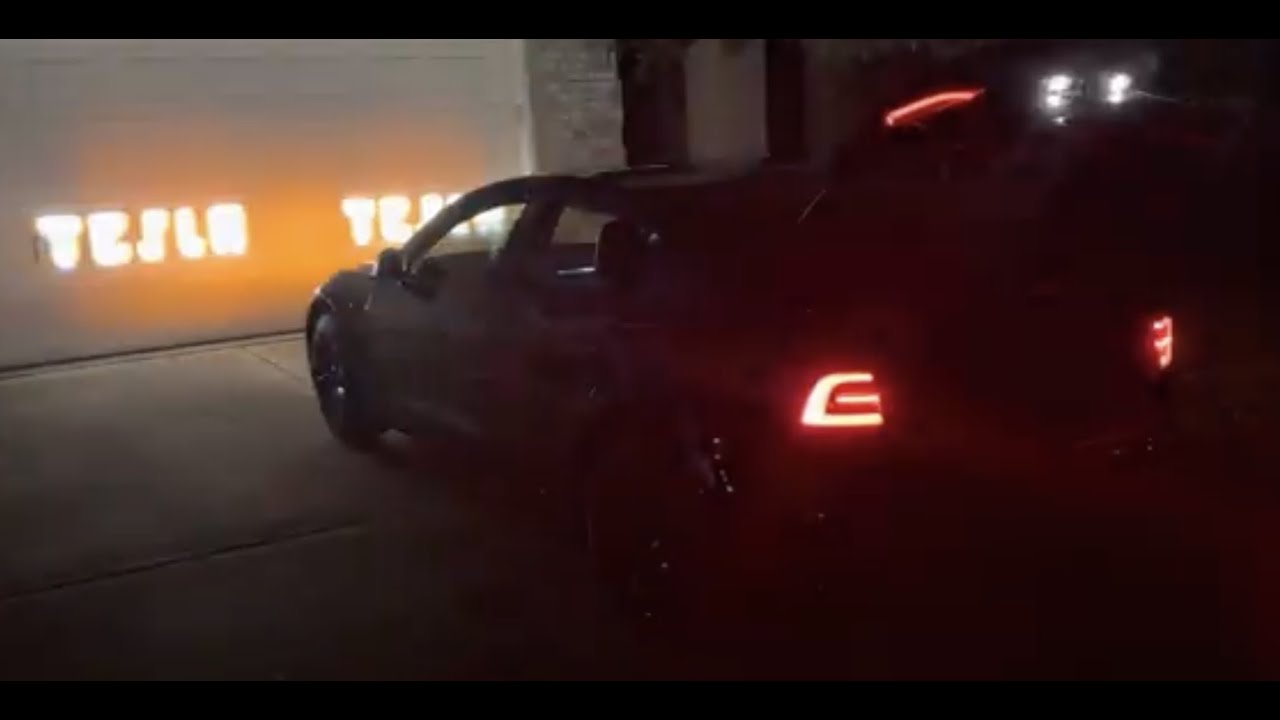 Tesla Model 3 Light Show - YouTube