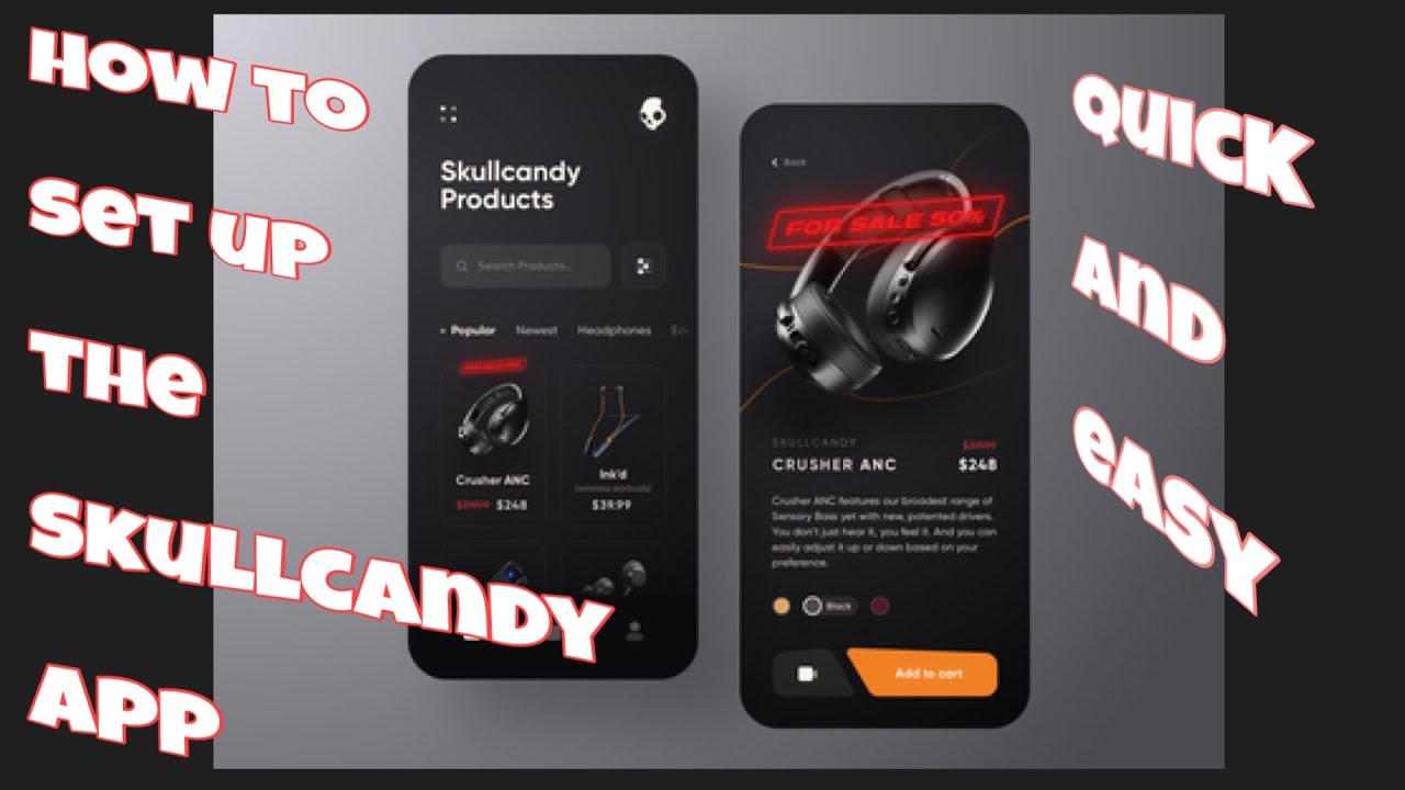 HOW TO SET UP YOUR SKULLCANDY HEADPHONES ON THE SKULLCANDY APP. - YouTube
