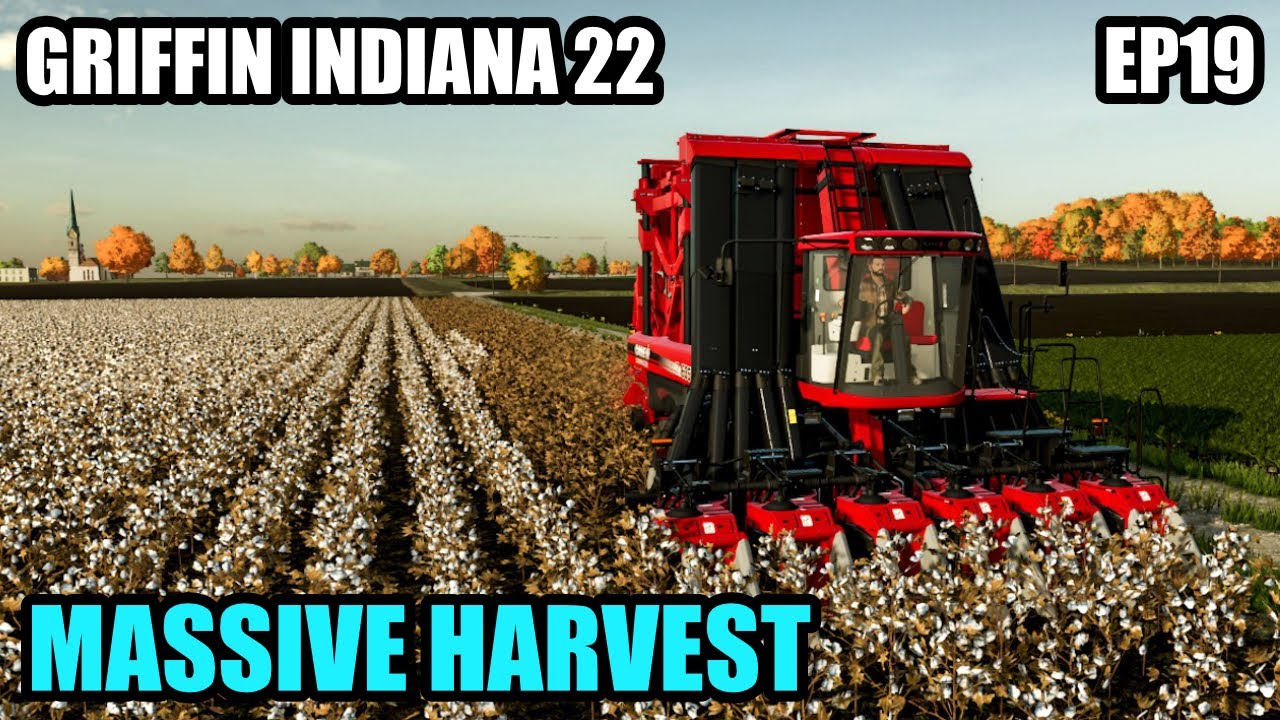 MASSIVE HARVEST | Griffin Indiana FS22 Let’s Play - Farming Simulator ...