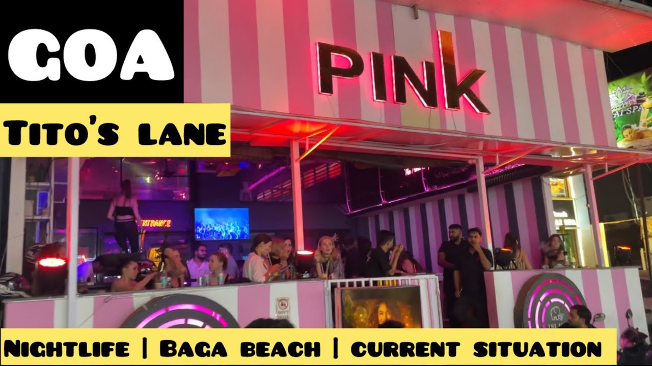Tito’s lane Goa | nightlife | baga beach | clubs 2024 - YouTube
