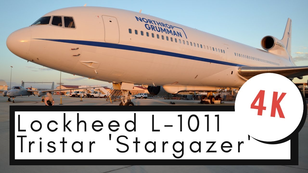 [4K] Lockheed L-1011 Tristar Stargazer at Edwards AFB Airshow ...