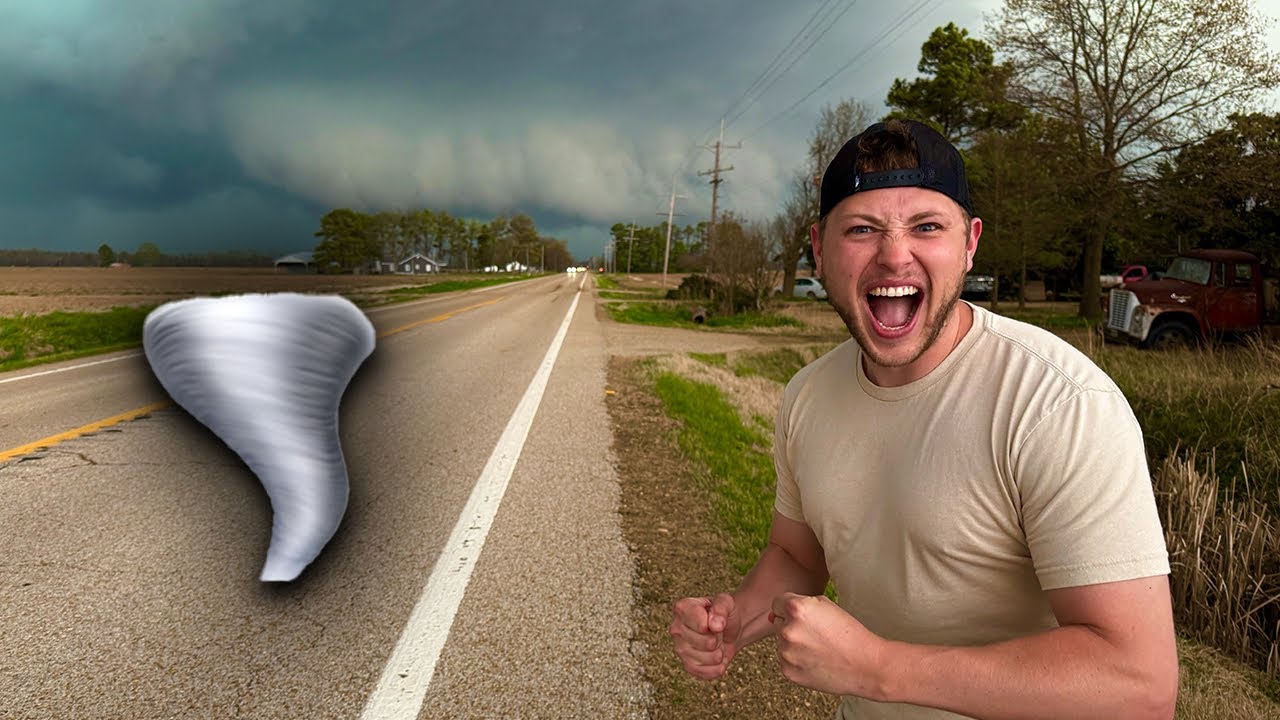 Tornado Hunting (INSANE GREEN HAIL CORE) - YouTube