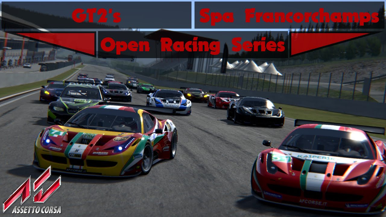 Assetto Corsa | Open Racing Series #11 | GT2's @ Spa Francorchamps ...