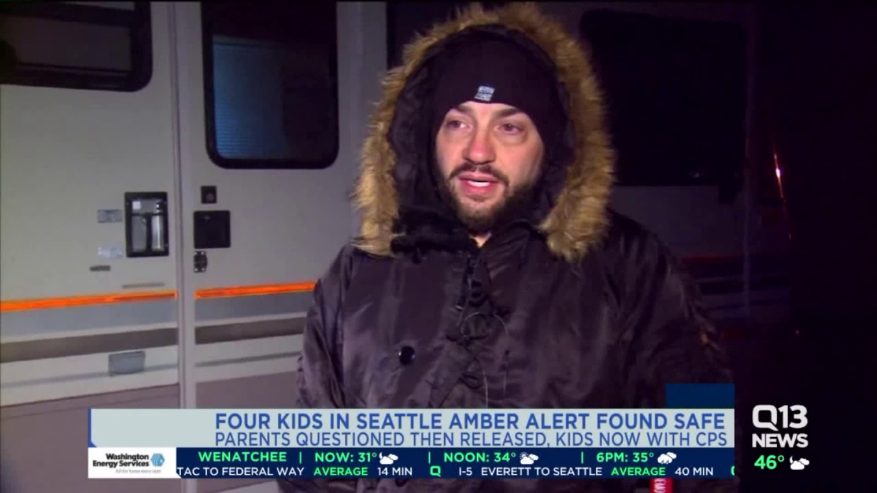 AMBER Alert canceled for 4 children abducted out of Seattle; suspects ...