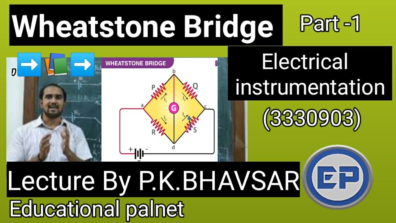 wheatstone bridge working principle l wheatstone bridge practical - YouTube