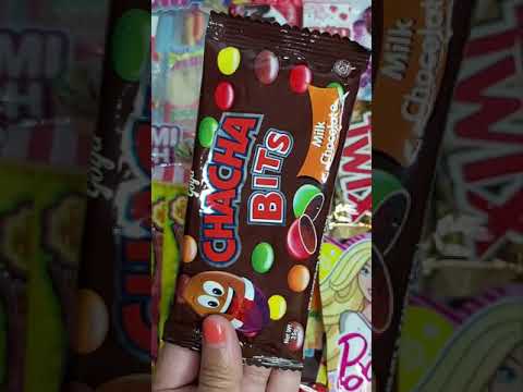 Yummy Goya ChaCha Bits Milk Chocolate and Candy Shell #shorts #ASMR # ...