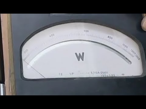 BARC ISRO PGCIL SPECIAL | WATT METER CONNECTION|वाट मीटर कनैक्शन हिंदी ...