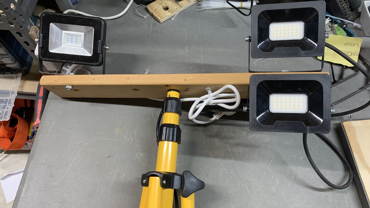 Building a light tower - YouTube