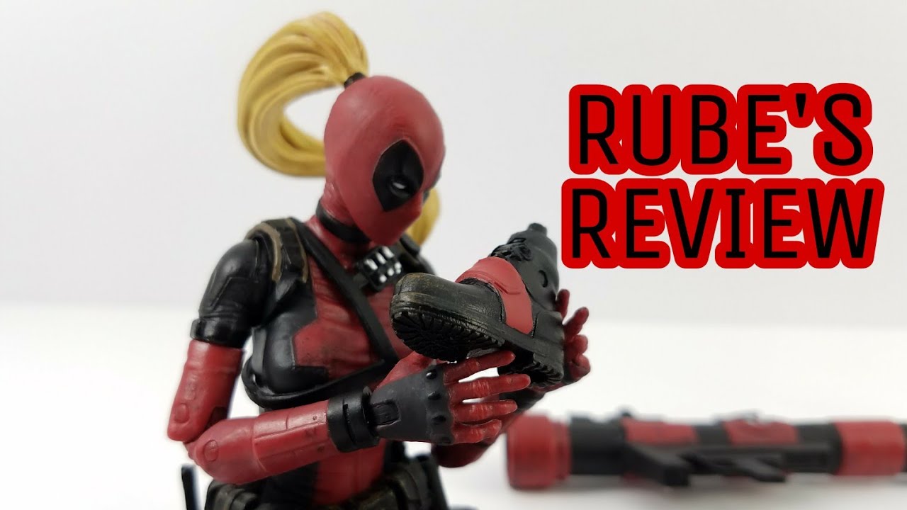 Diamond Select Toys Marvel Select Lady Deadpool Review - YouTube