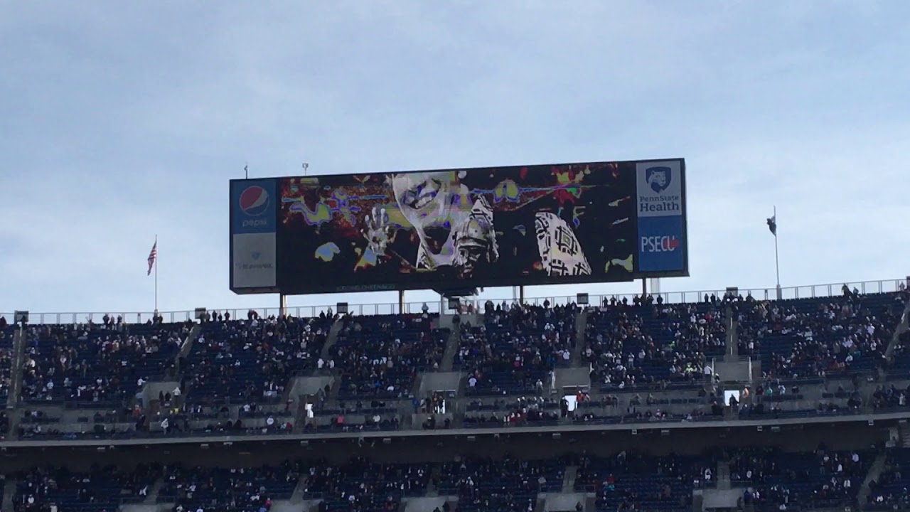 Penn State Football Entrance - YouTube