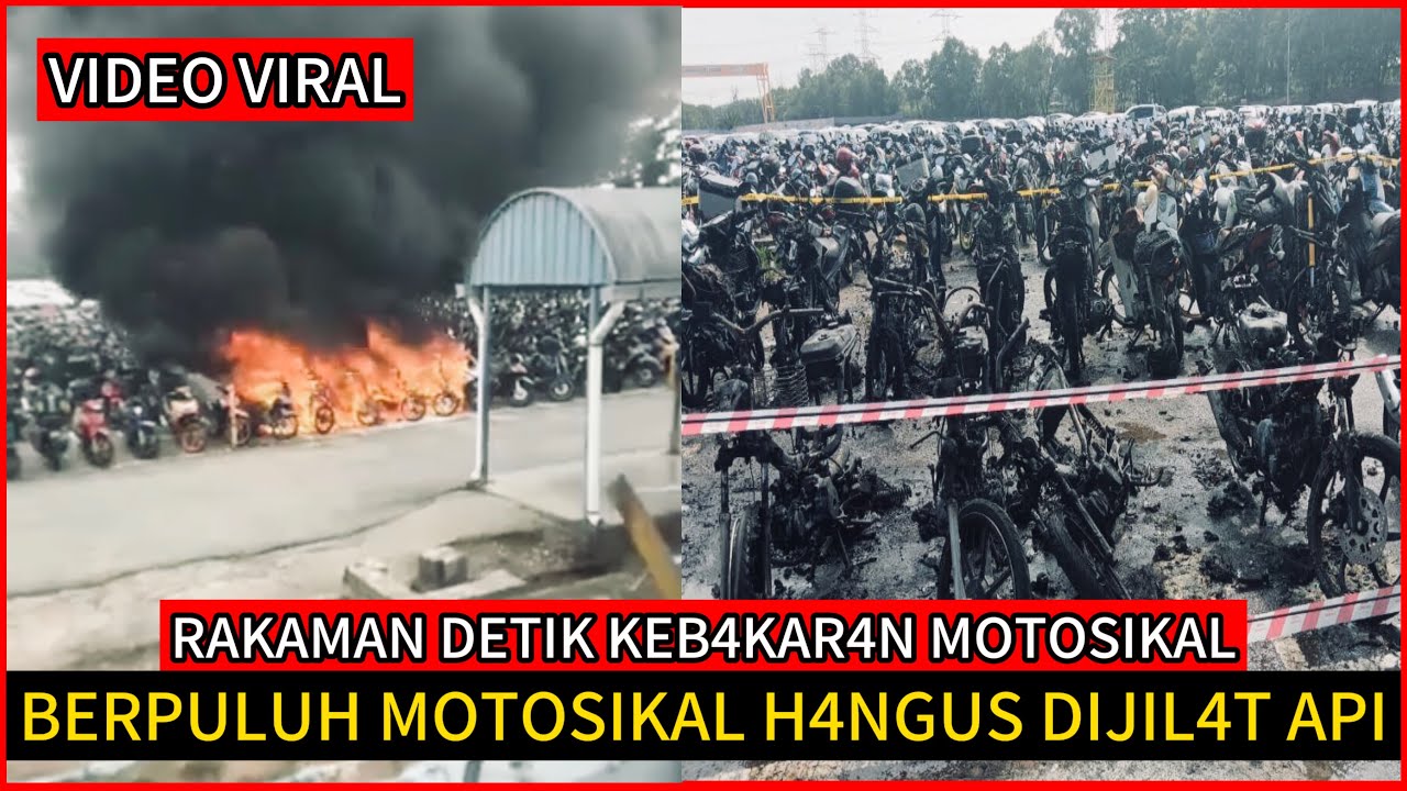 KEJADIAN DI KAWASAN PARKIR SEBUAH KILANG,DI JALAN PEKELILING🔴INI YANG ...