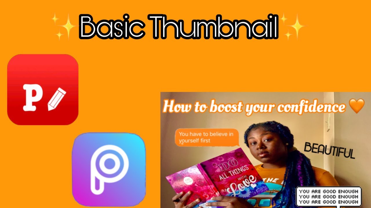 How to make a basic thumbnail 2020||Aziamel - YouTube