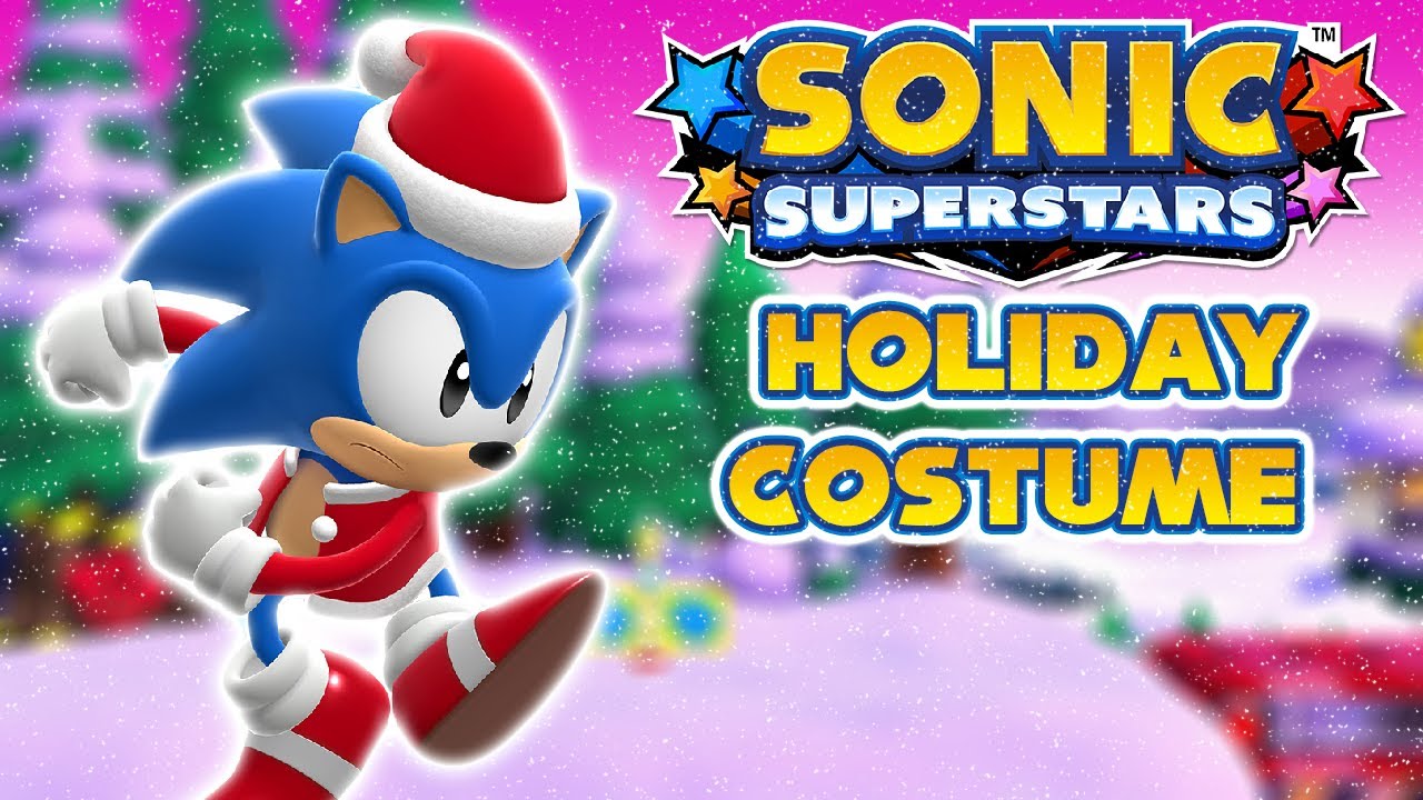 Sonic Superstars - Holiday Costume - YouTube