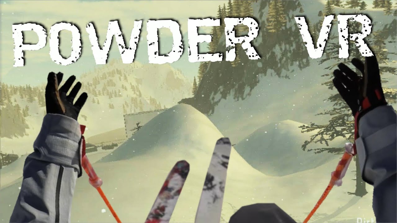 EXTREME SKIING IN VIRTUAL REALITY | POWDER VR - YouTube