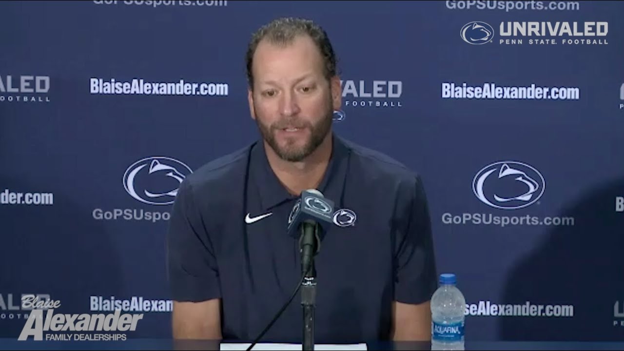 Penn State Offensive Coordinator Yurcich Talks Preparation for 2021 ...