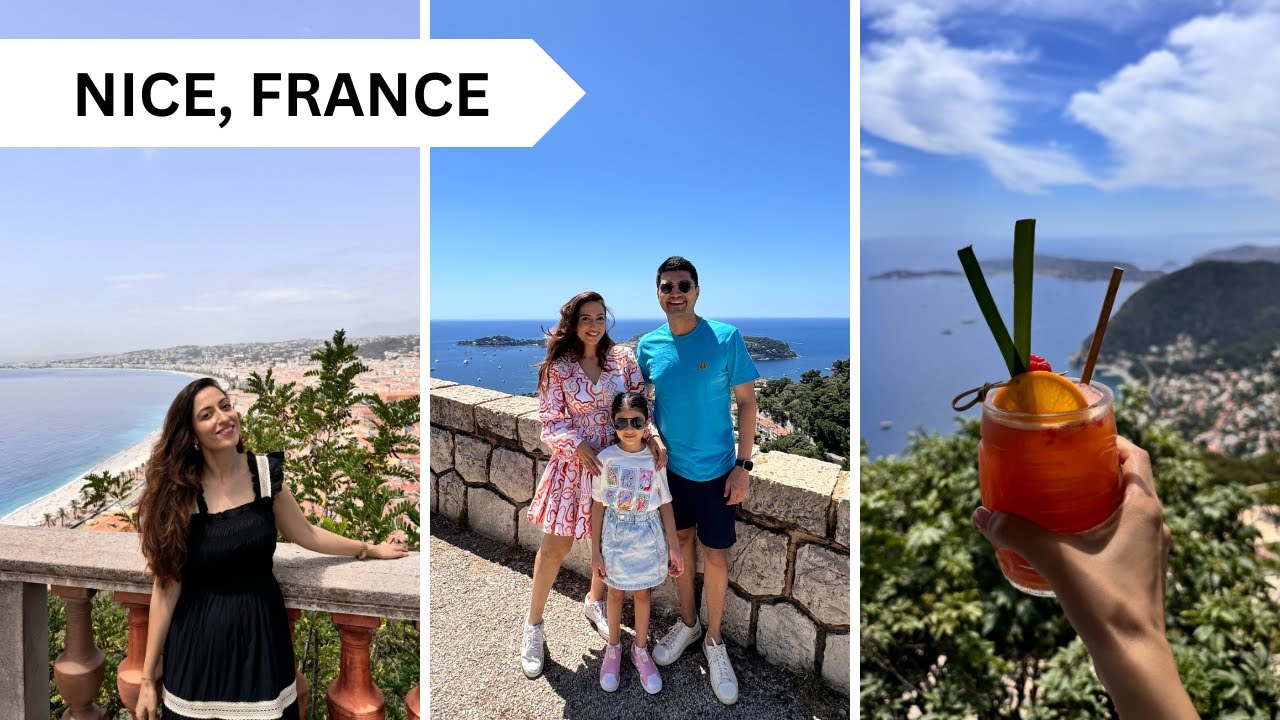 France Travel Vlog 1 - Nice, French Riviera | Beautiful France Holiday ...