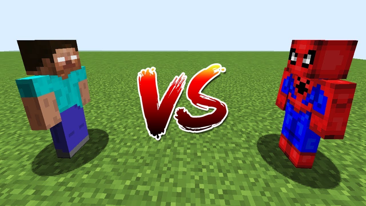 Minecraft Battle Noob Vs Pro Herobrine Vs Spider Man Challenge