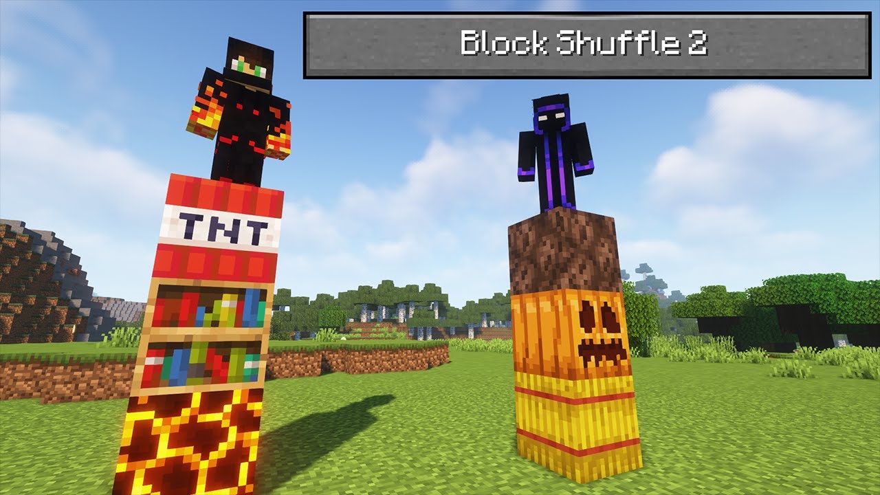 Minecraft Block Shuffle 2... - YouTube