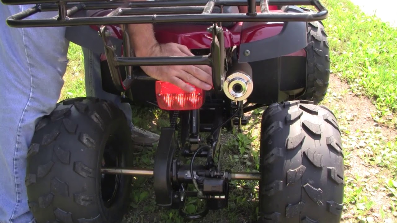 Starting the TForce ATV - YouTube