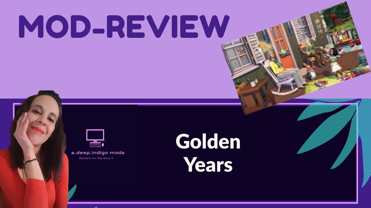 MOD REVIEW GOLDEN YEARS| Los Sims 4 👀 - YouTube