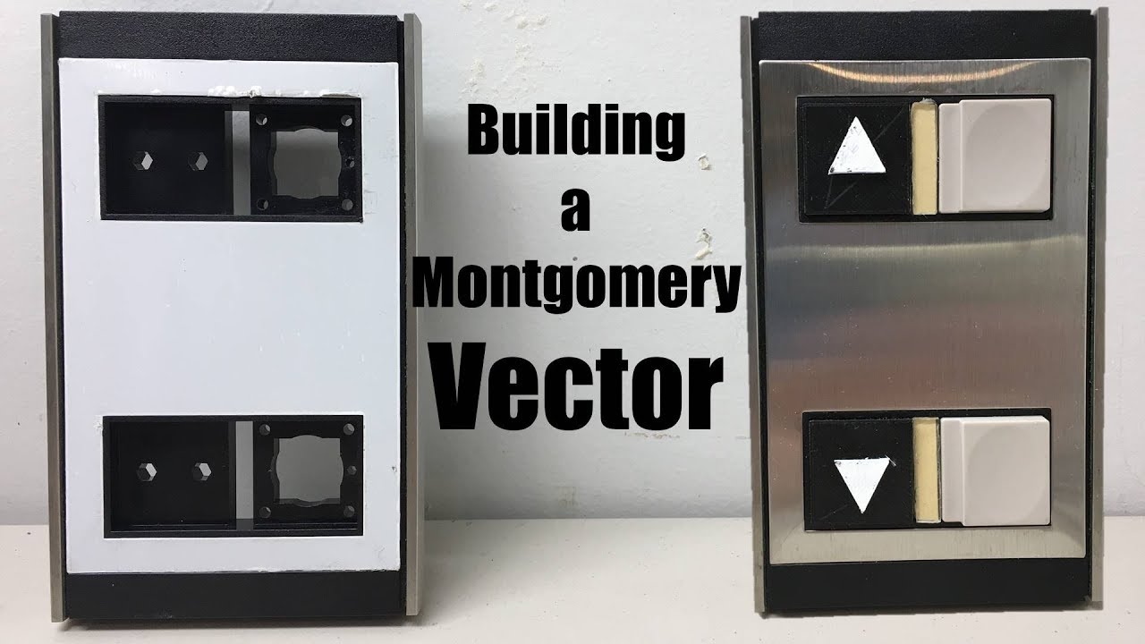 Elevator Part Building and Wiring: Montgomery Vector - YouTube