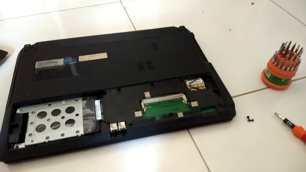 Upgrade RAM Laptop Asus A44H dengan RAM V-Gen Platinum - YouTube