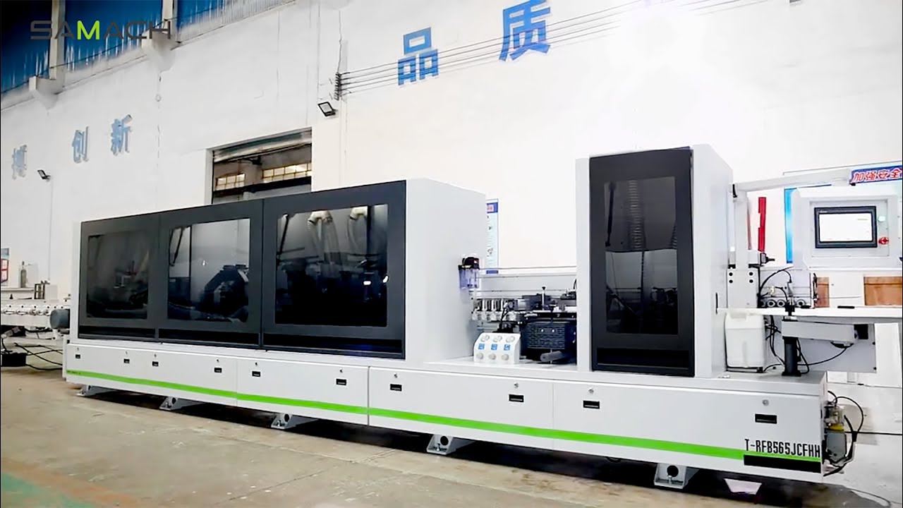 Full Automatic Edgebander High Efficiency CNC Edge Banding Woodworking ...