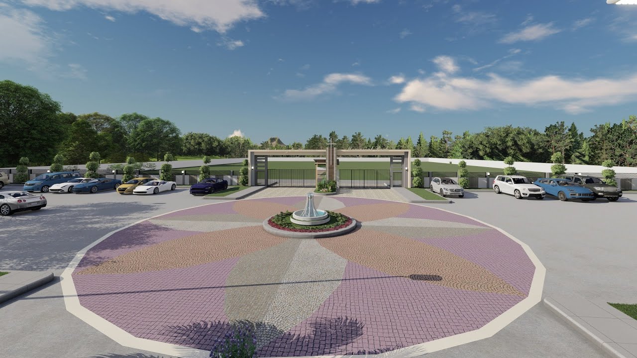 Gateway to Heaven Memorial Park Walk Through - YouTube