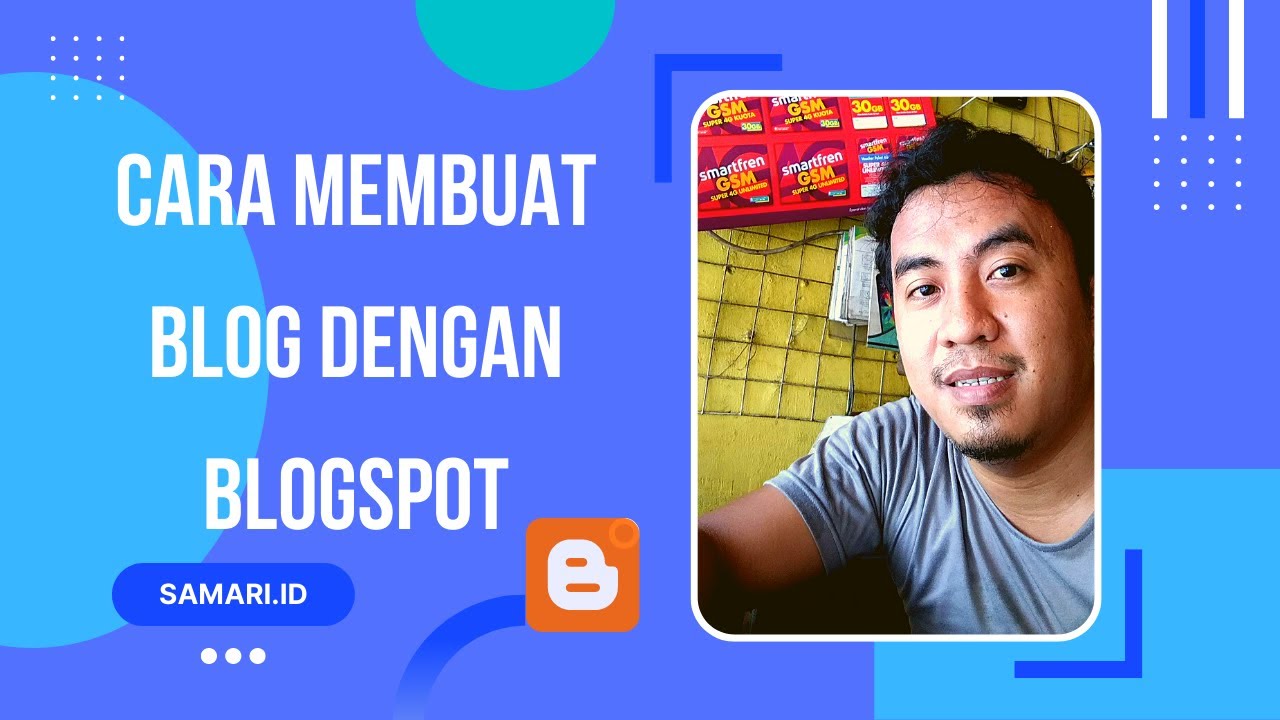 Cara Membuat Blog Dengan Blogspot - YouTube