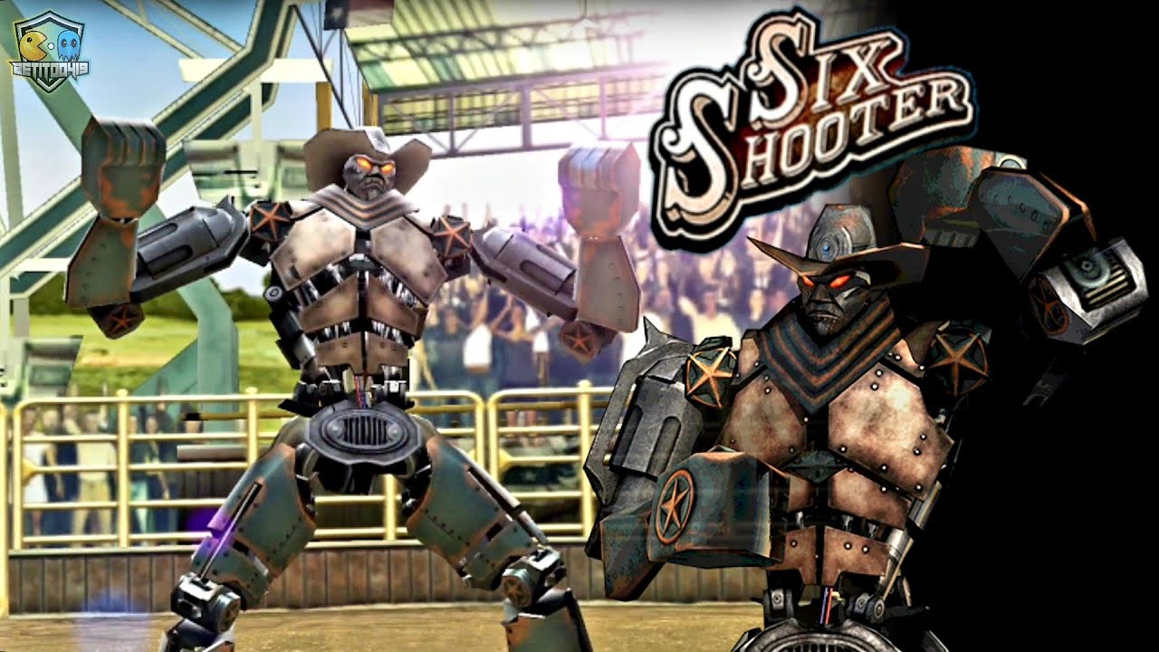 Real Steel Six Shooter REAL STEEL WRB Six Shooter VS Zeus & Bluebot