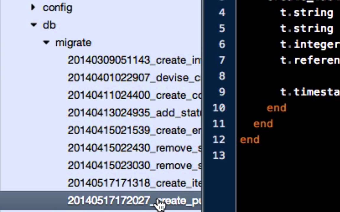 How to create a Rails scaffold with references - YouTube