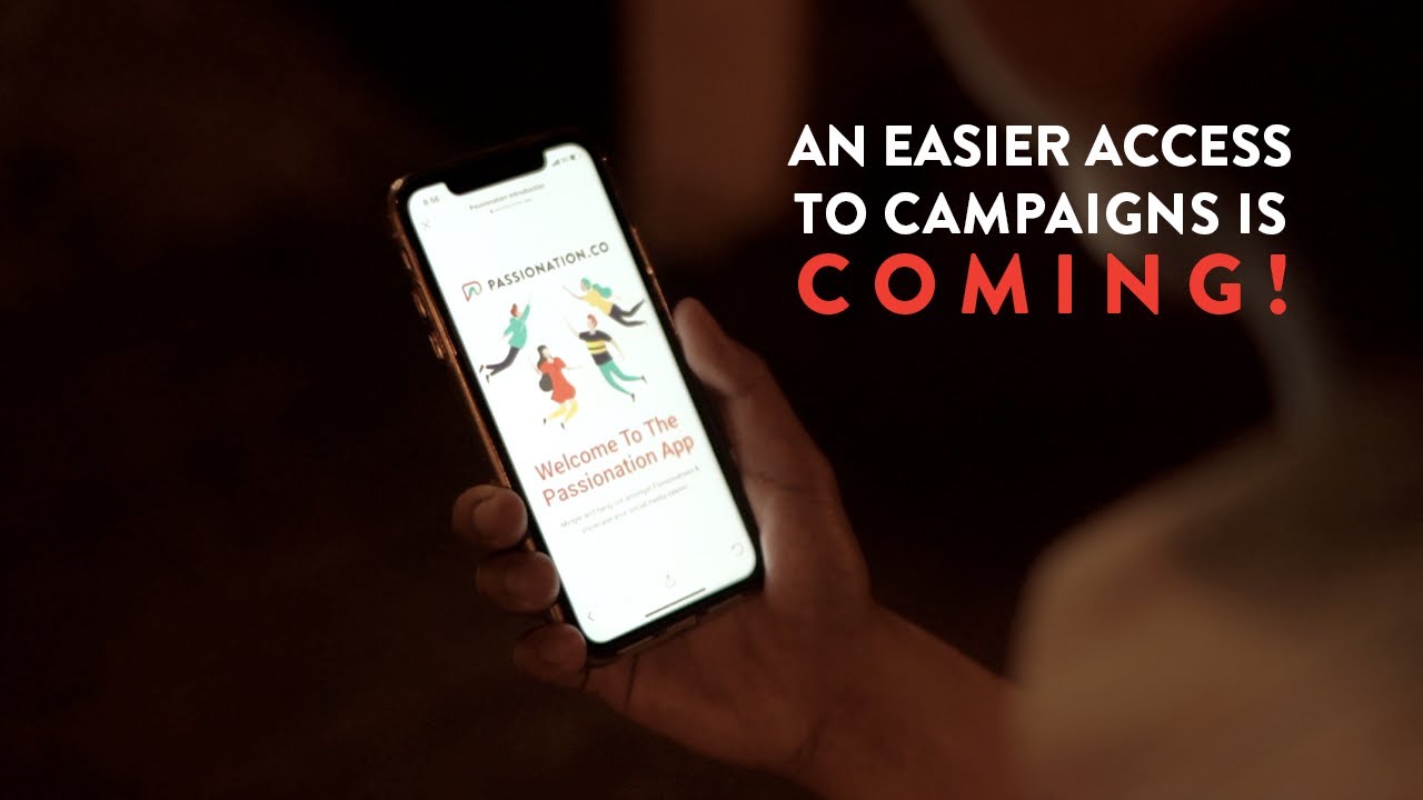 Passionation Web App (Teaser) - YouTube