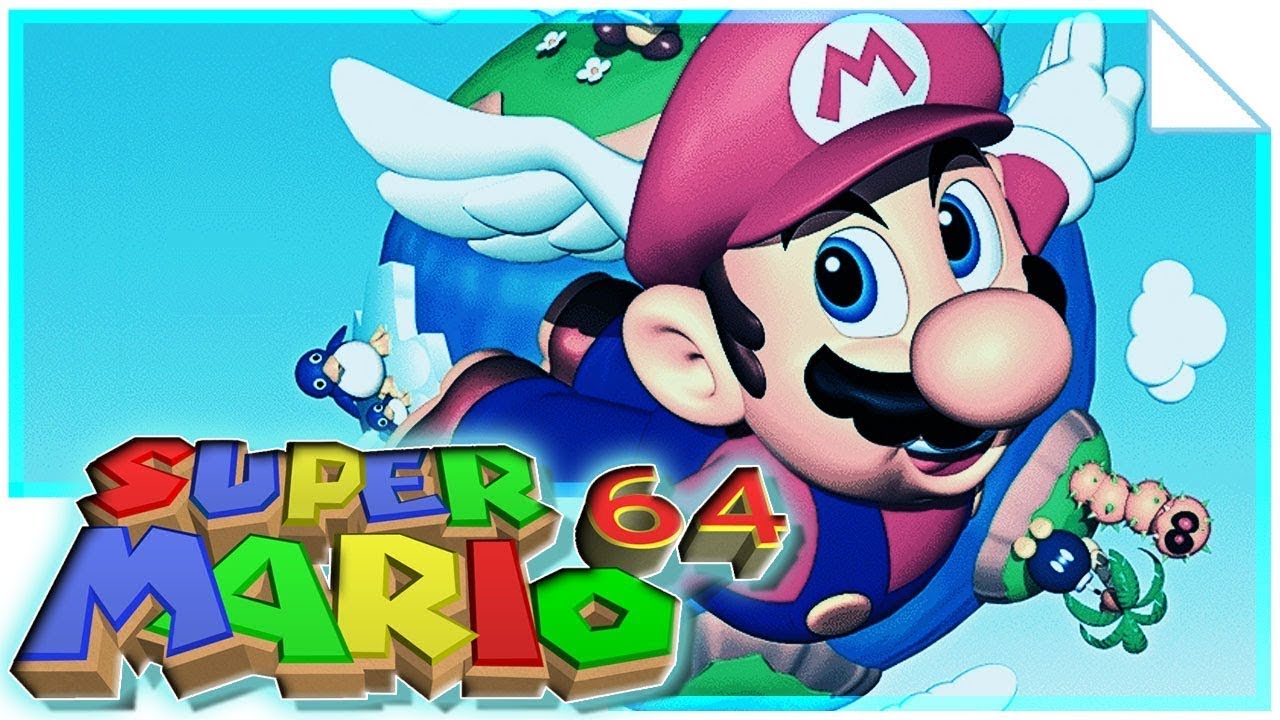 SUPER MARIO 64 [N64 Gameplay - First Minutes] - YouTube