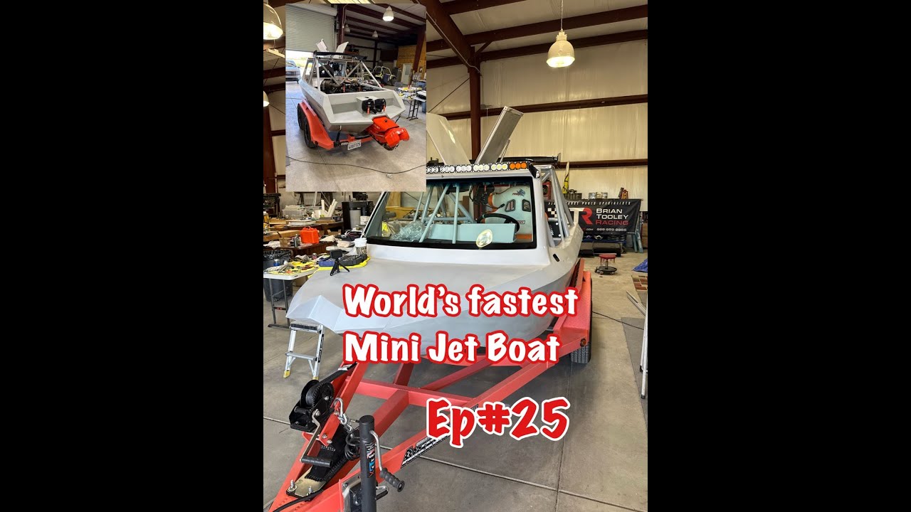 Worlds fastest mini jet boat Vid #25 - YouTube