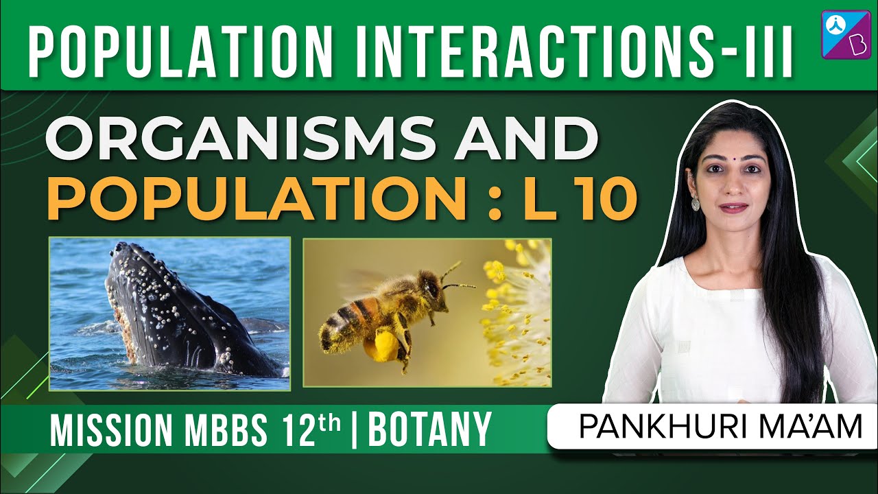 Population Interaction-III Class 12 Biology - Organisms and Population ...