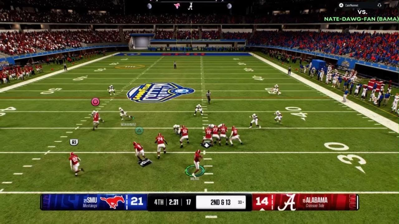 First Natty in CFB 25 Road to the CFP - YouTube