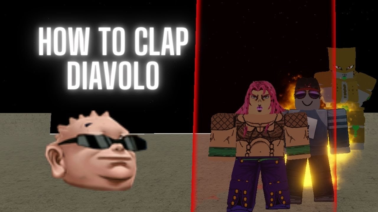 How to clap Diavolo | YBA - YouTube