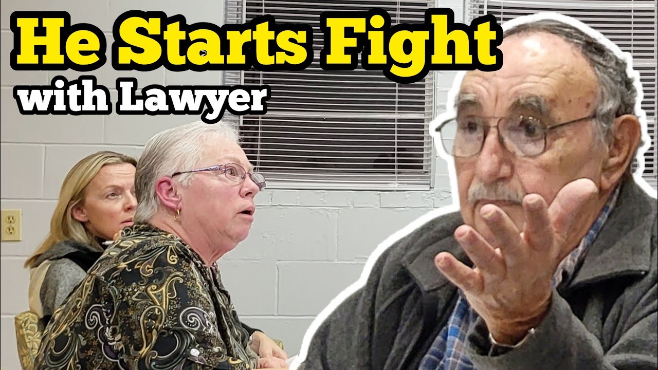 COUNCILMAN STARTS FIGHT WITH TOWN LAWYER - YouTube