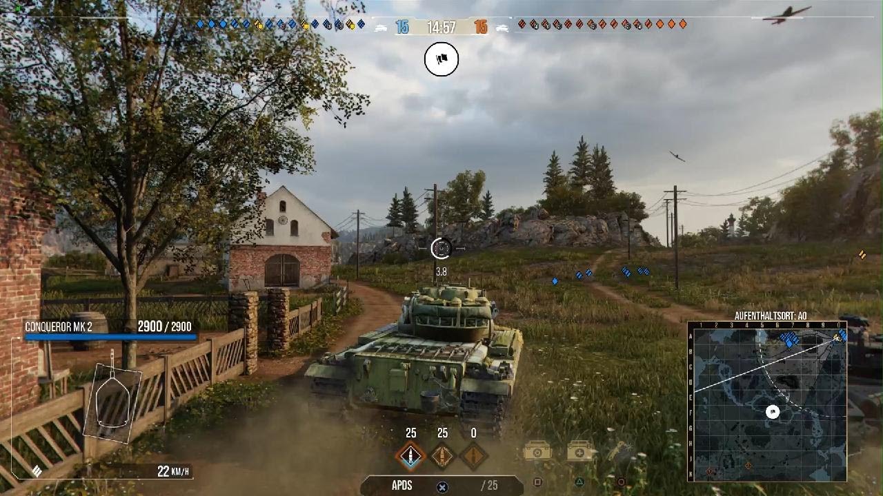 World of Tanks_Conqueror Mk.2 / Runde 2 (CW) - YouTube