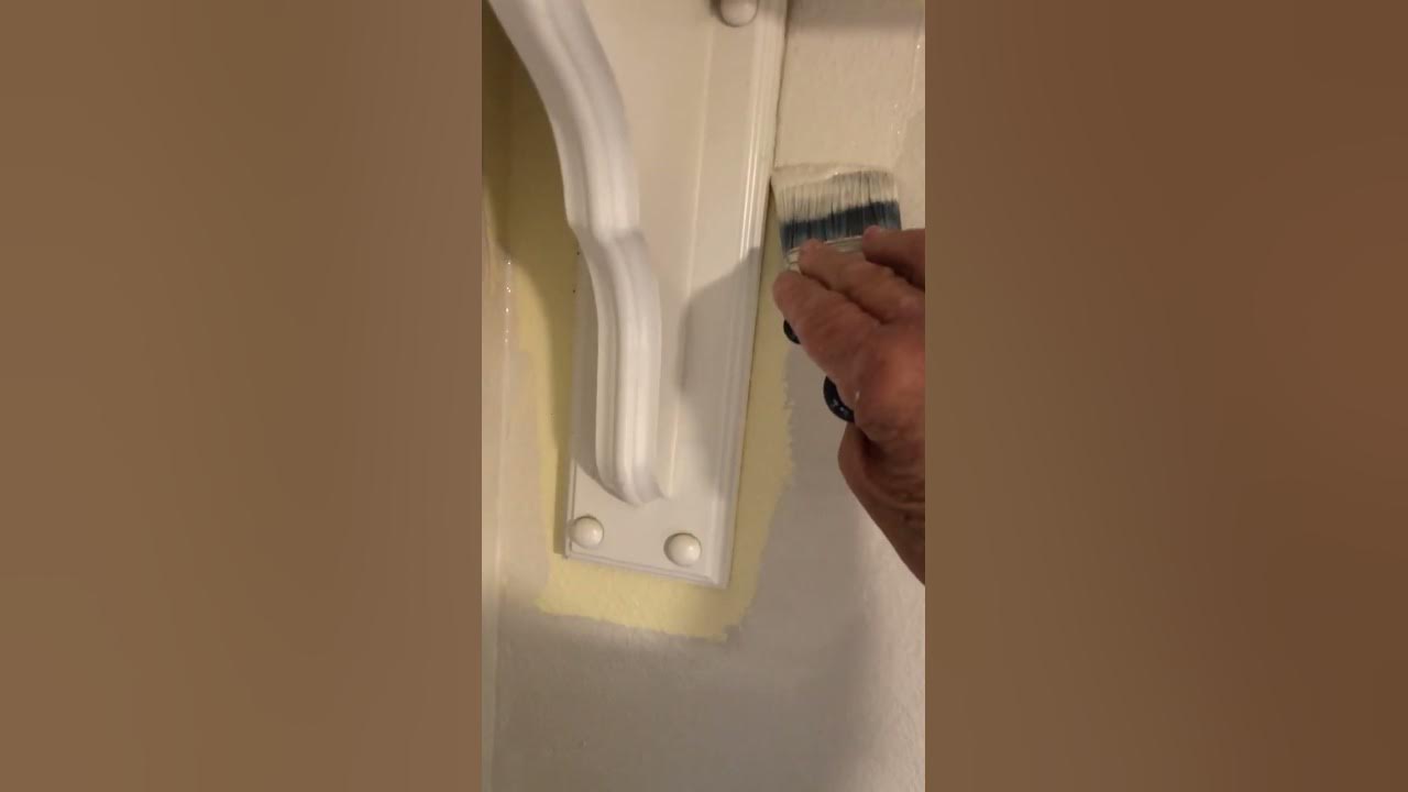 How To Paint Edges With No Tape - YouTube