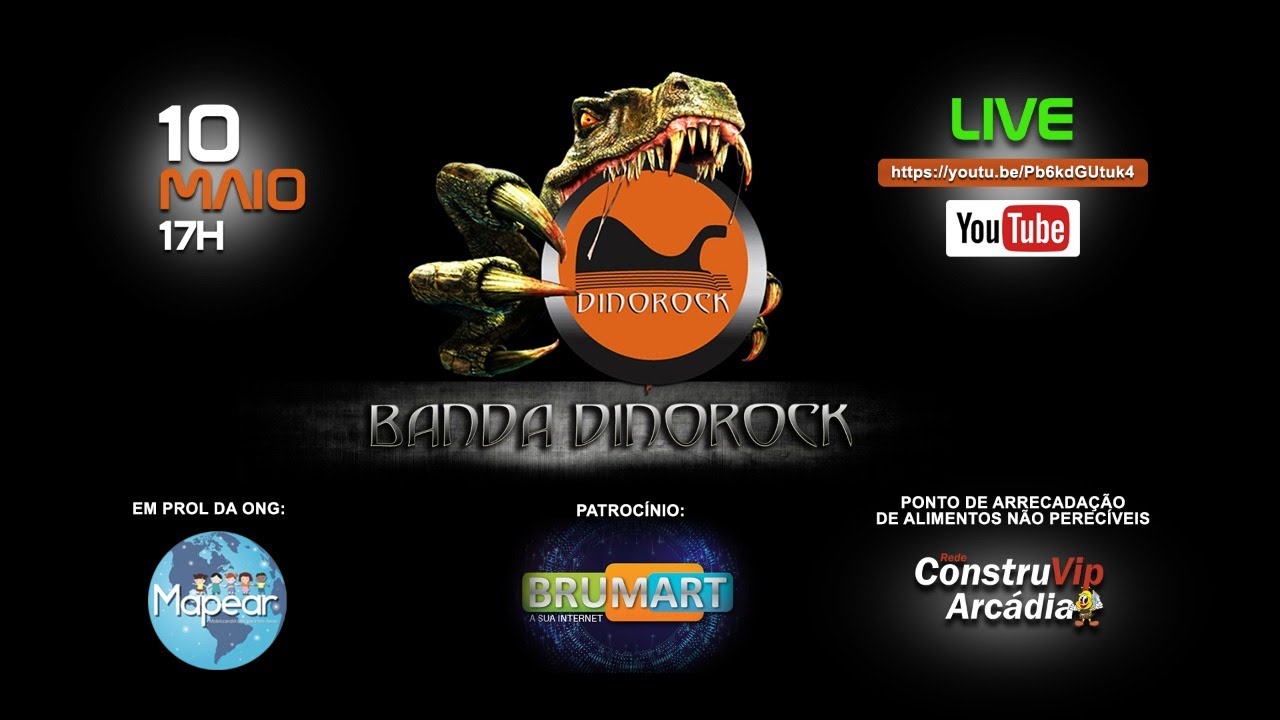 Live Banda Dinorock - YouTube