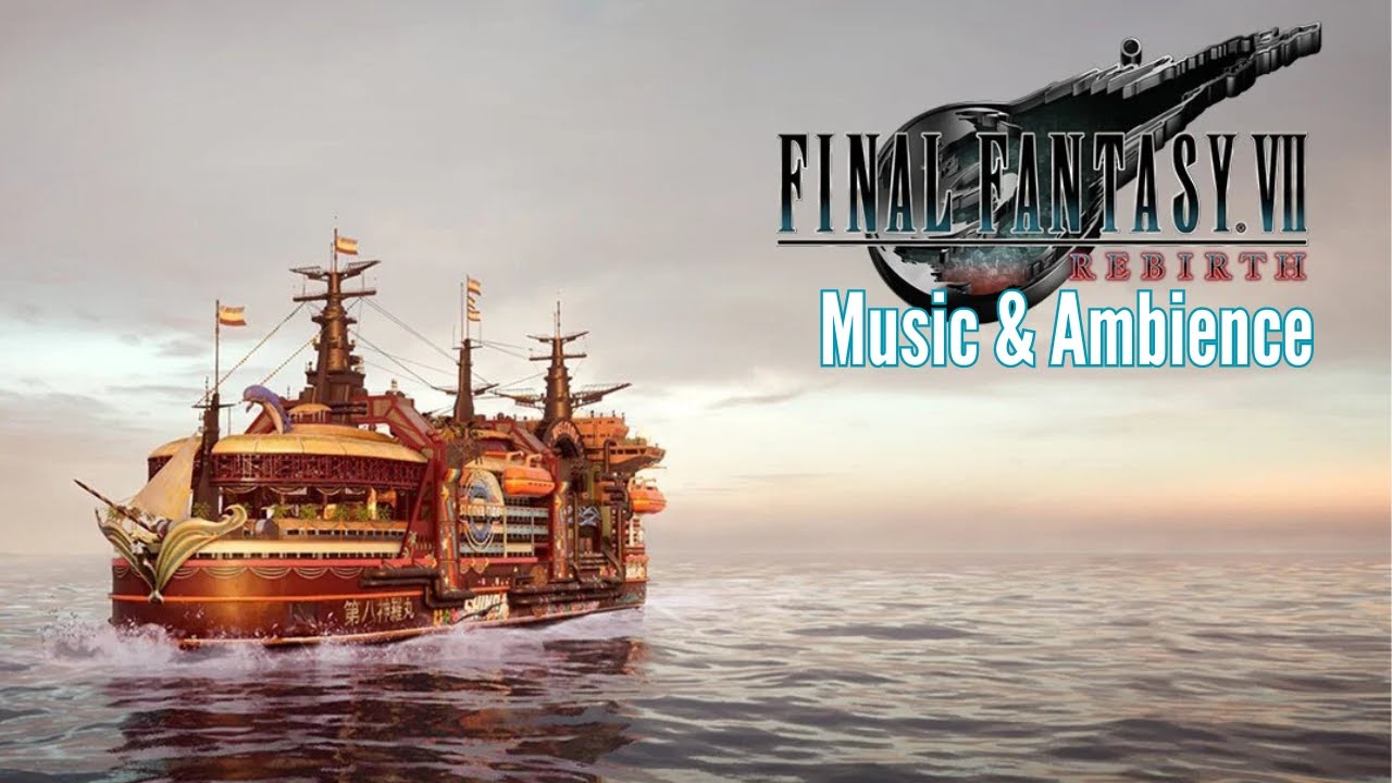 Relaxing on a Boat | Final Fantasy 7 Rebirth Exploration Ambience - YouTube
