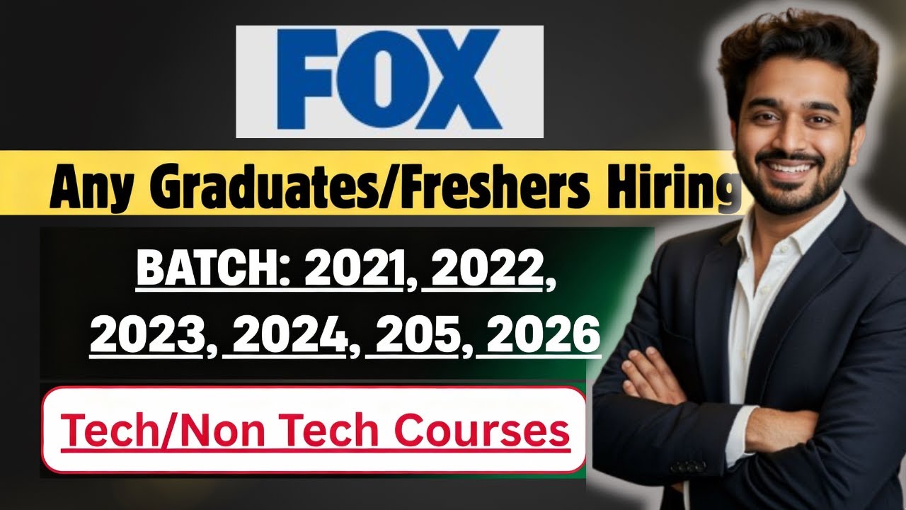 Fox Corporation Biggest Hiring Announced | 2024,2025,2026 Hiring | off ...