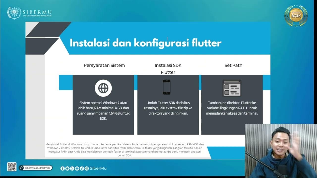 Pemrograman Flutter - Pengenalan dan Instalasi Flutter - YouTube