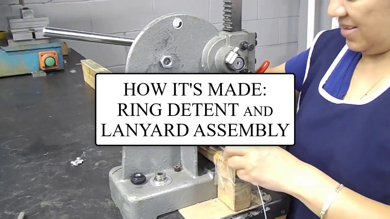How It's Made: Ring Detent and Lanyard - YouTube