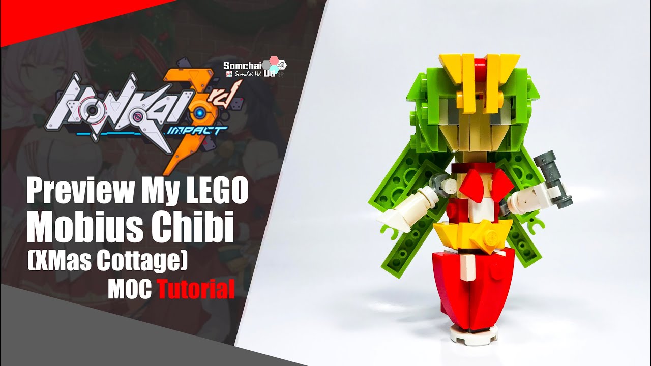 LEGO Honkai Impact 3rd Mobius (XMas Cottage) Chibi MOC Tutorial ...