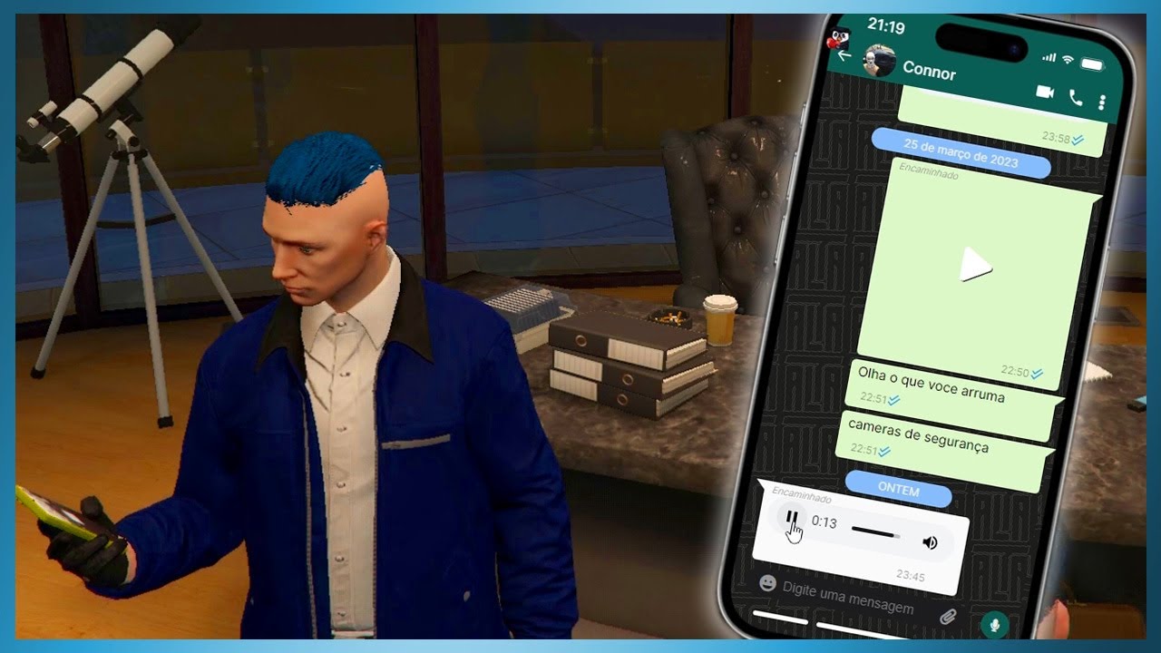 CONNOR RECEBE AMEAÇA DE MORTE! | CDA GTA RP - YouTube