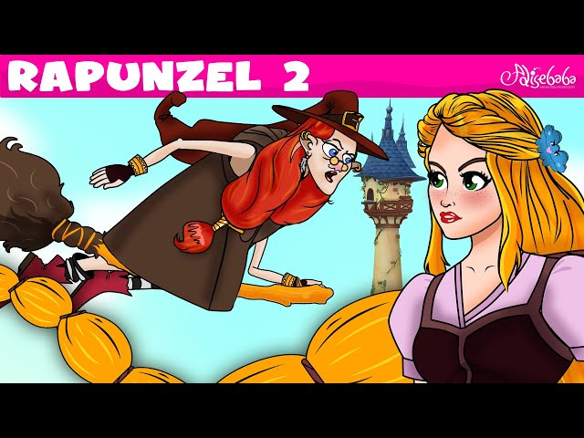 Rapunzel 2 + Red Shoes + 12 Dancing Princess | Bedtime Stories for Kids ...