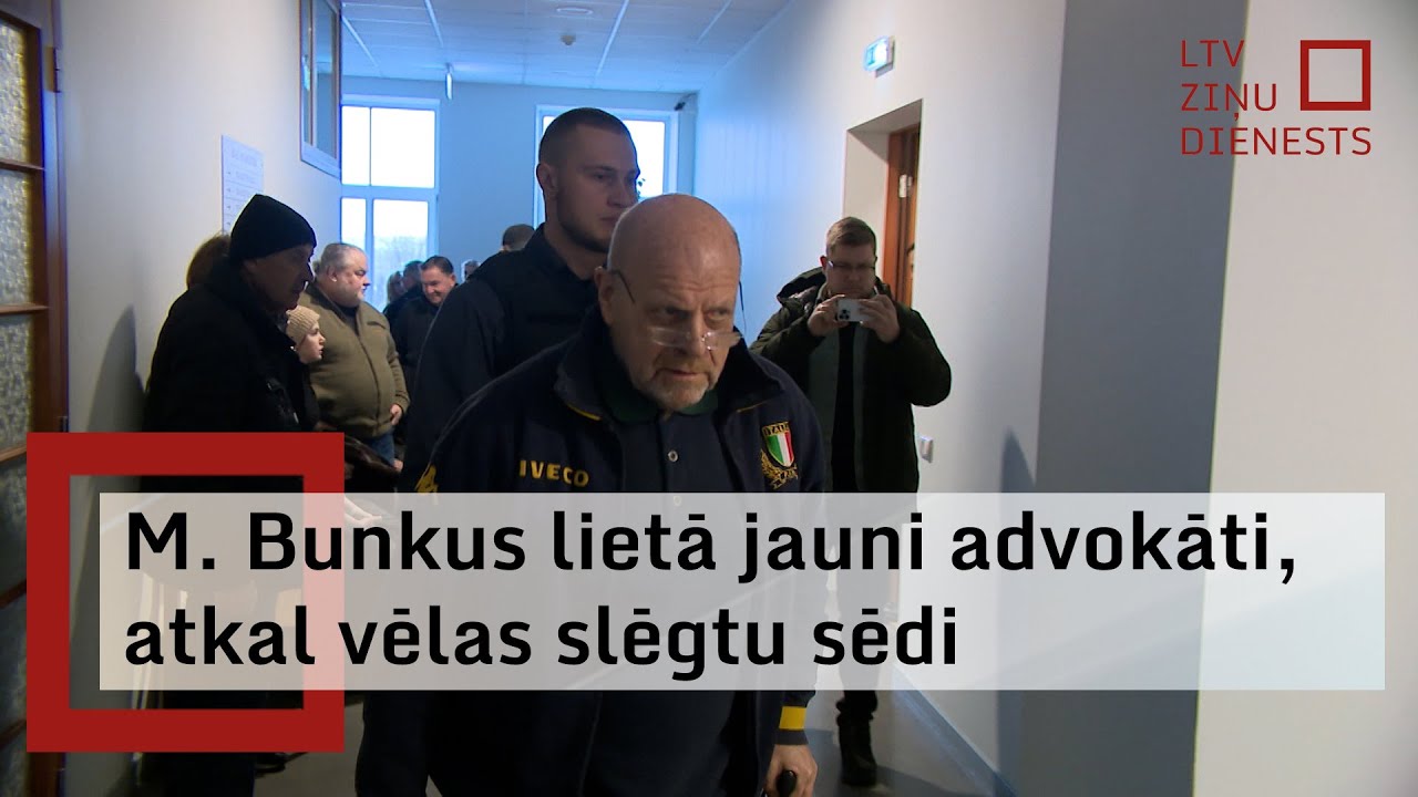 Maksātnespējas administratora Mārtiņa Bunkus slepkavības krimināllietā ...