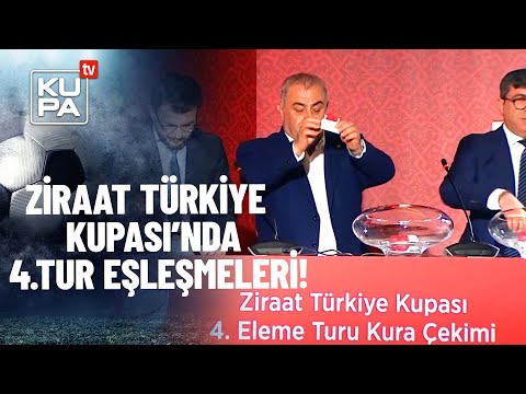 Ziraat Türkiye Kupası'nda 4.Tur eşleşmeleri!